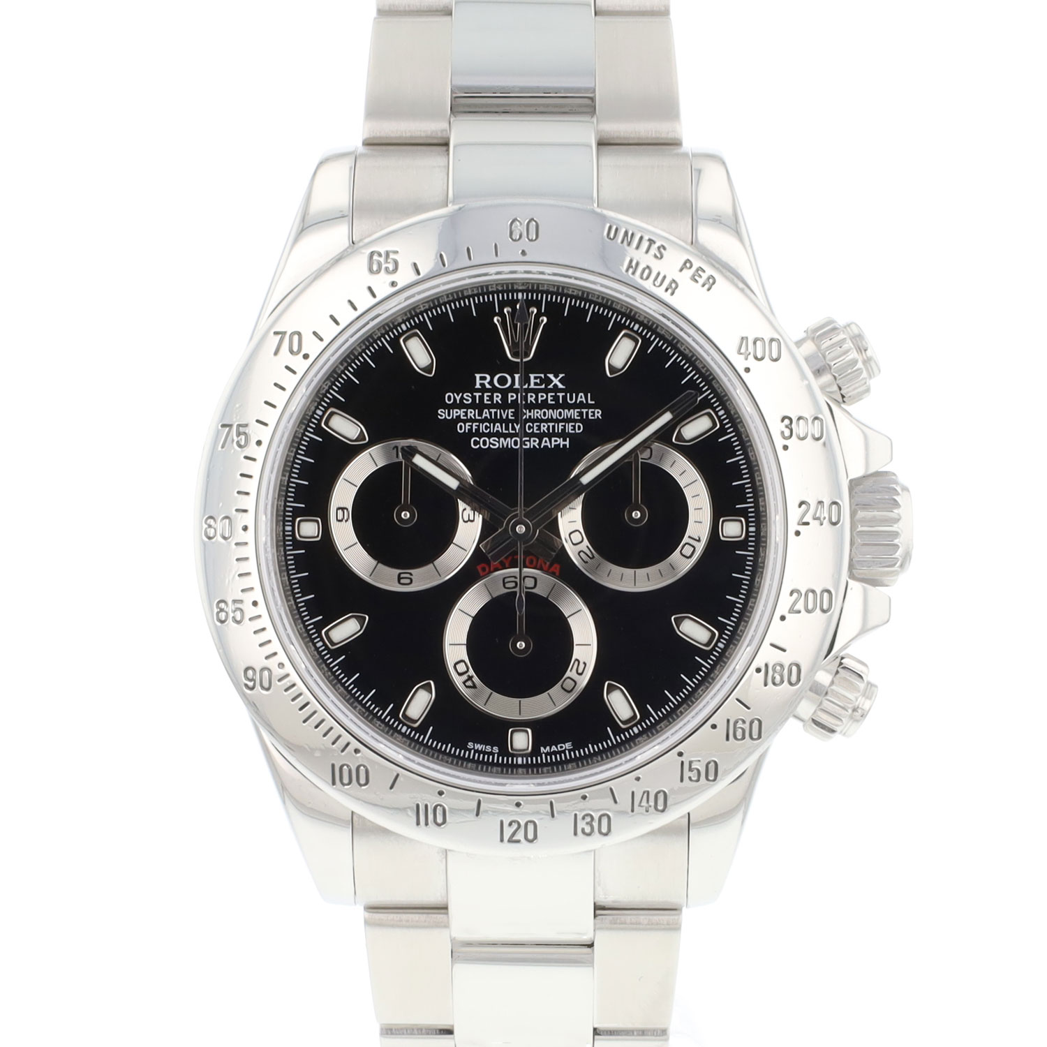 Rolex Cosmograph Daytona 116520 in Edelstahl | CHRONEXT