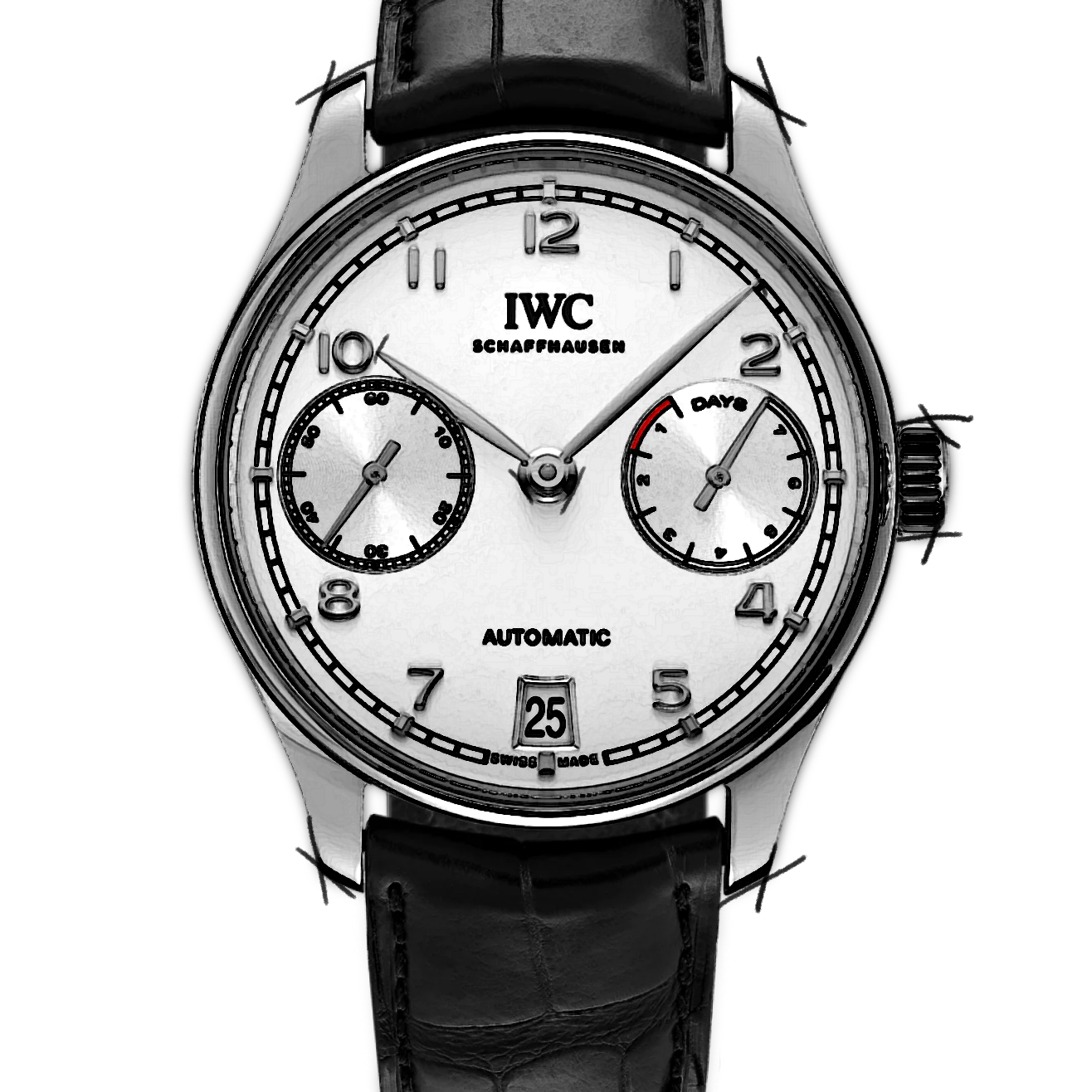 IWC Portugieser IW500712 in Edelstahl | CHRONEXT