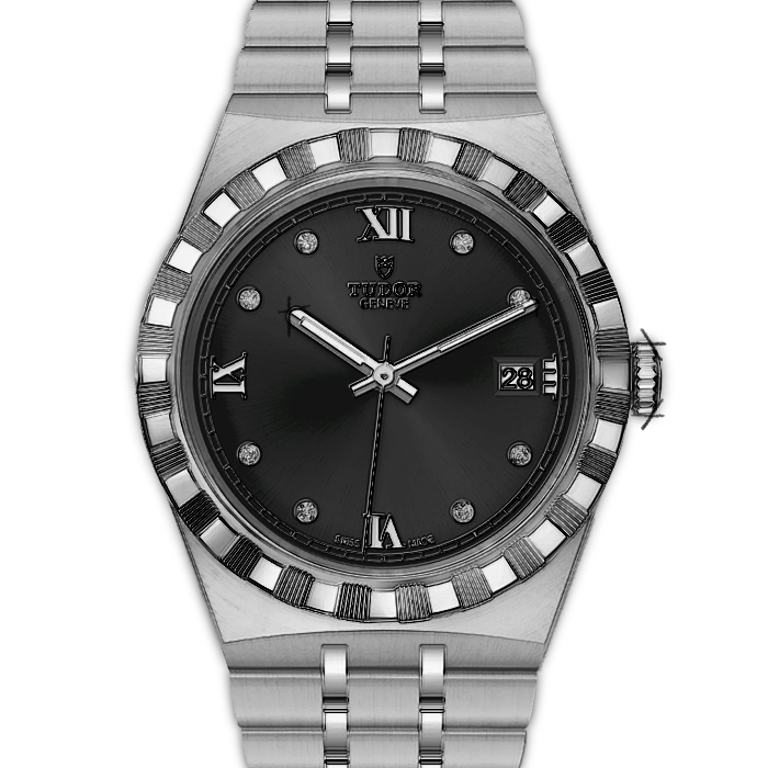 Tudor Royal 28500 in Edelstahl | CHRONEXT