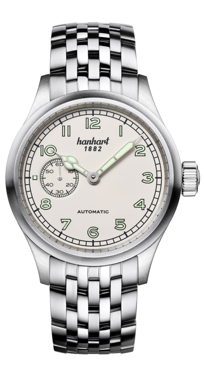 Hanhart Pioneer 752.200-6428 in Stainless Steel | CHRONEXT