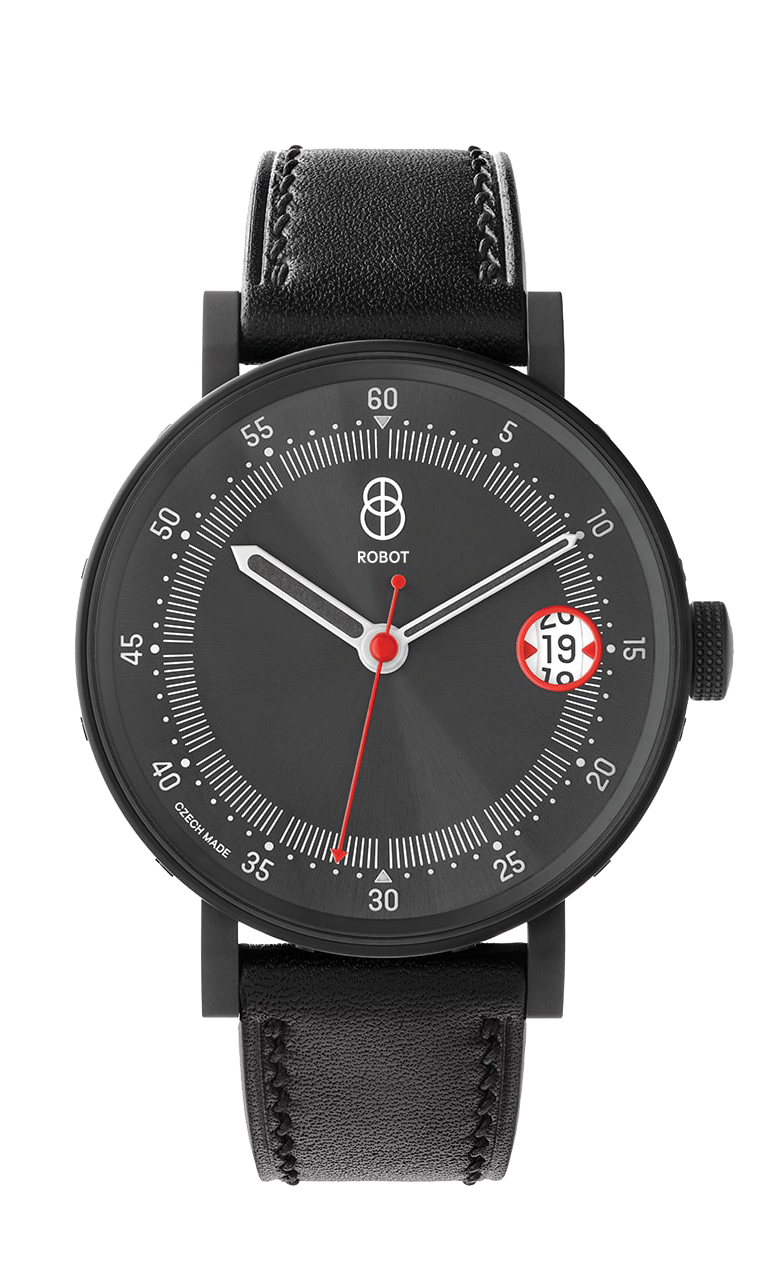 ROBOT Graphic Sutnar 1901ST02 in Stainless Steel | CHRONEXT